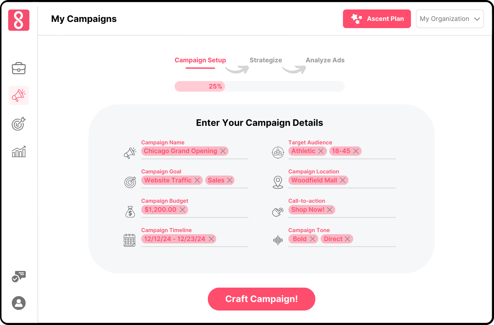 Stratefy Features | Advanced AI Marketing Assistant Tools